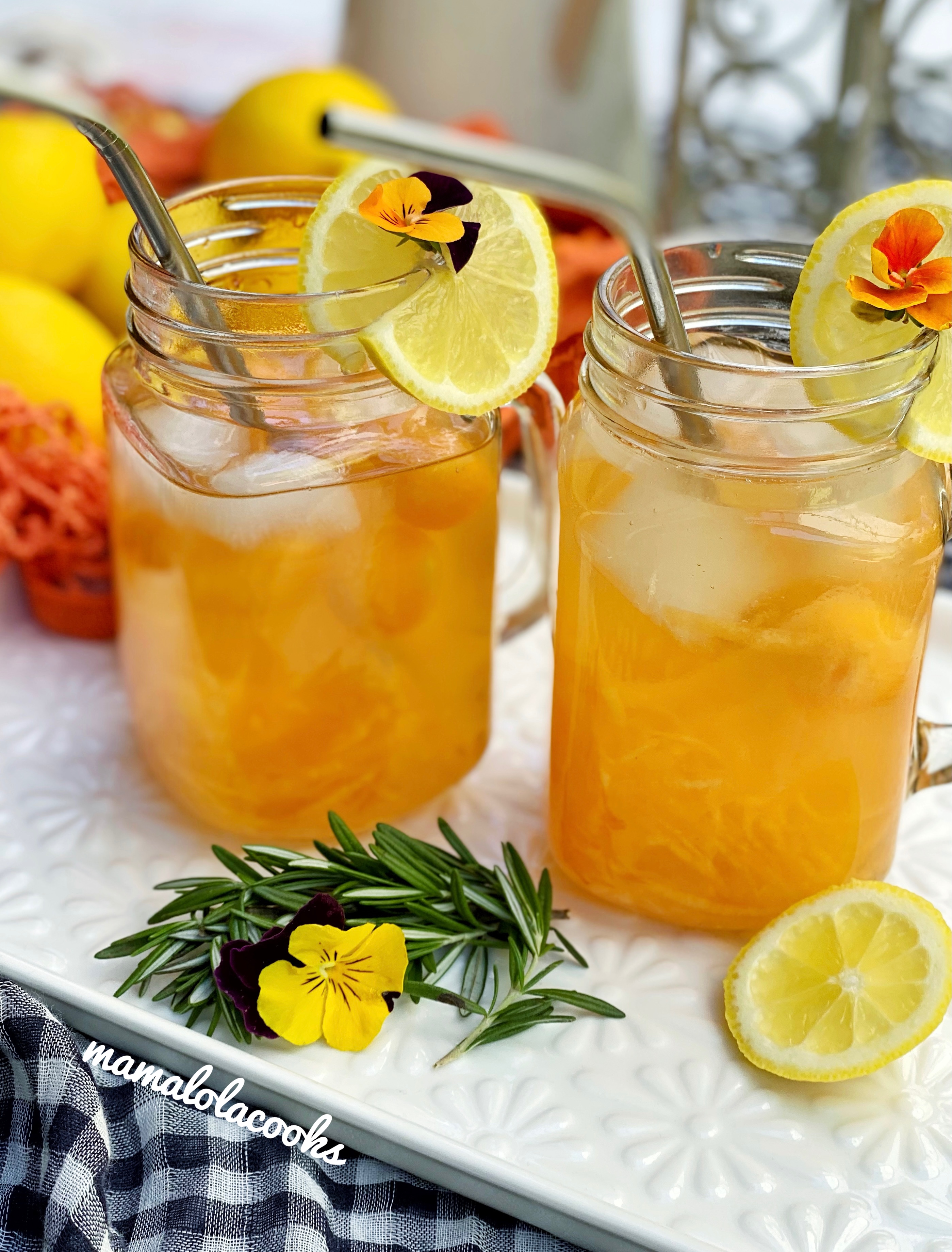 Thirst Quenching Cantaloupe Melon Drink - Mama Lola Cooks